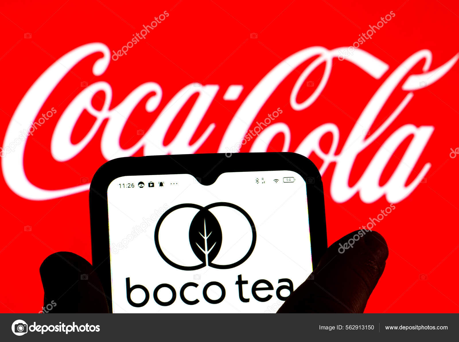 Germany April 2022 Photo Illustration Boco Tea Logo Displayed ...
