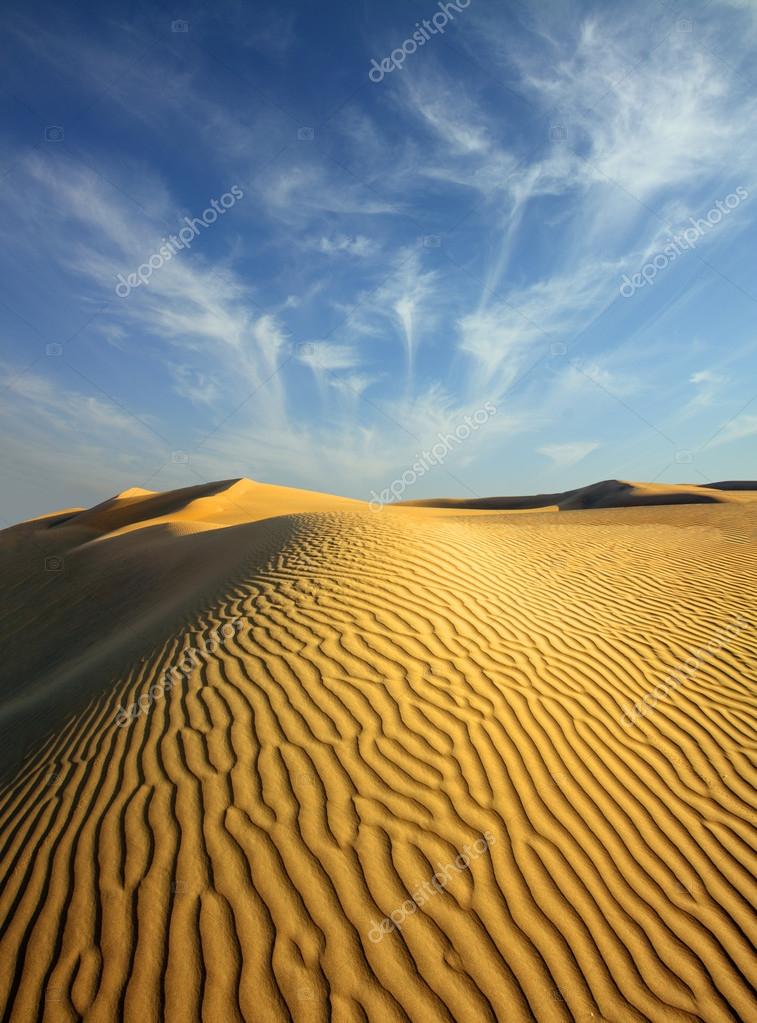 Evening desert Stock Photo by ©Kokhanchikov 19622991