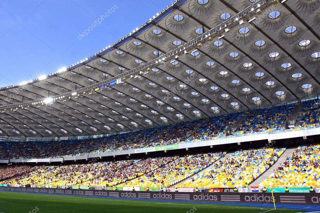 Olympic stadium in Kyiv – Stock Editorial Photo © katatonia82 #47683939