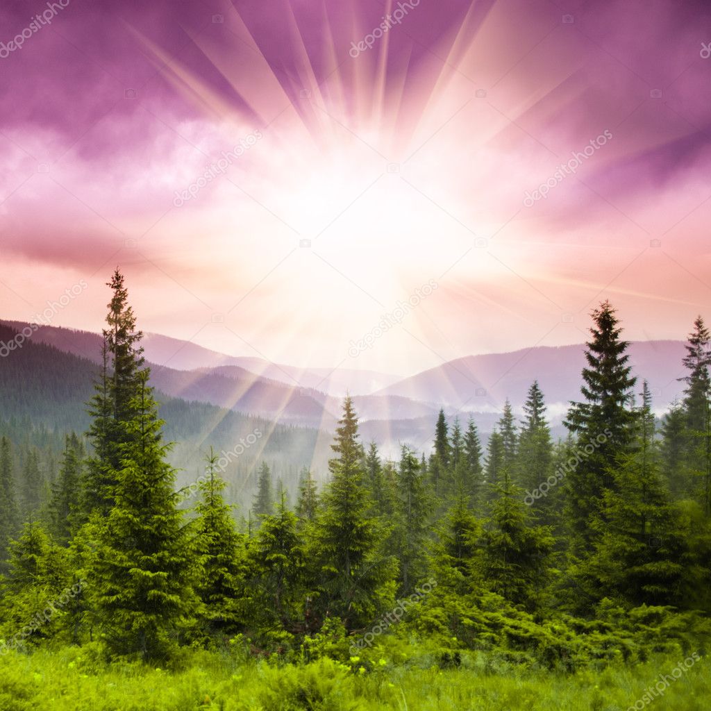 Beautiful landscape Stock Photo by ©oksixx 22367401