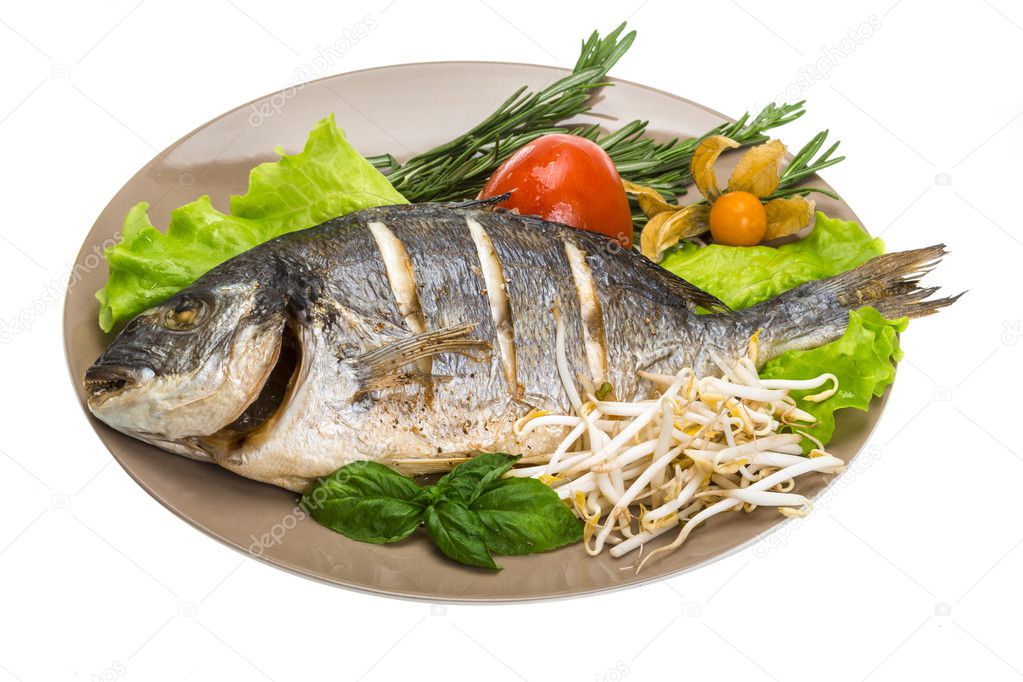 Grilled dorada Stock Photo by ©AndreySt 38792747
