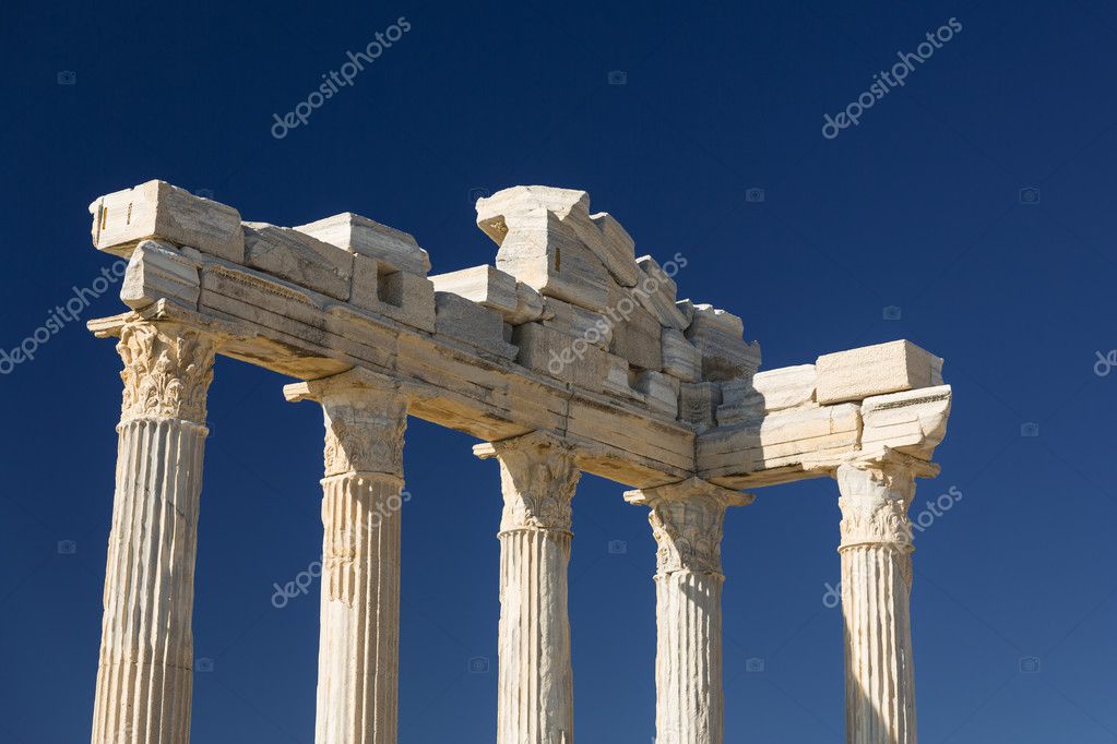 Apollo temple in Side — Stock Photo © AndreySt #40568993