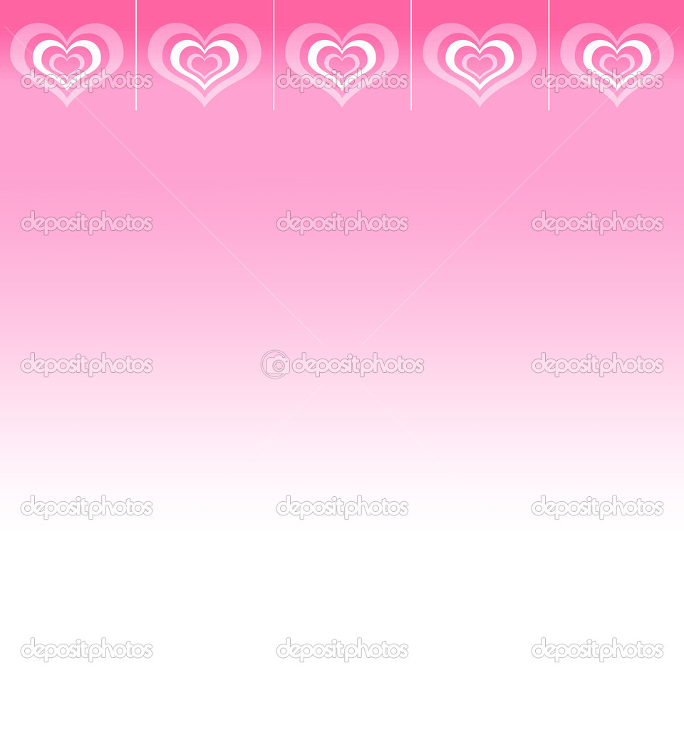 Background with space for text with abstract hearts — Stock Photo ...