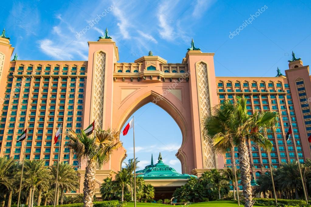 Atlantis, The Palm Hotel in Dubai, United Arab Emirates – Stock ...
