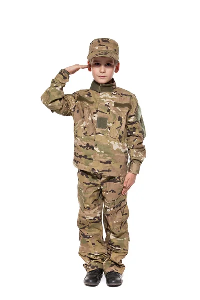 Boy saluting Stock Photos, Royalty Free Boy saluting Images | Depositphotos
