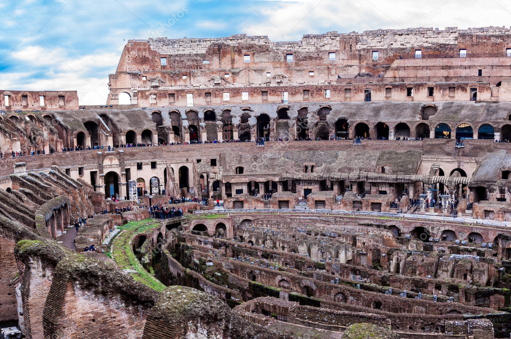 The Iconic, the legendary Coliseum of Rome, Italy – Stock Editorial ...
