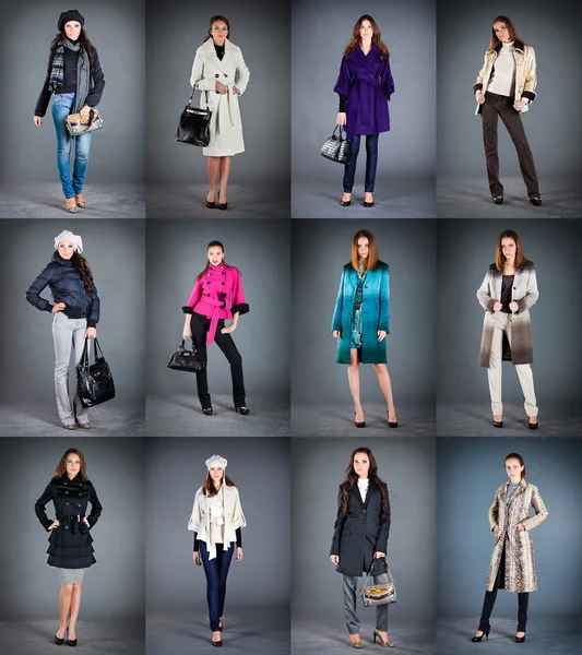 Girls in different clothes — Stock Photo © cookelma #15330017