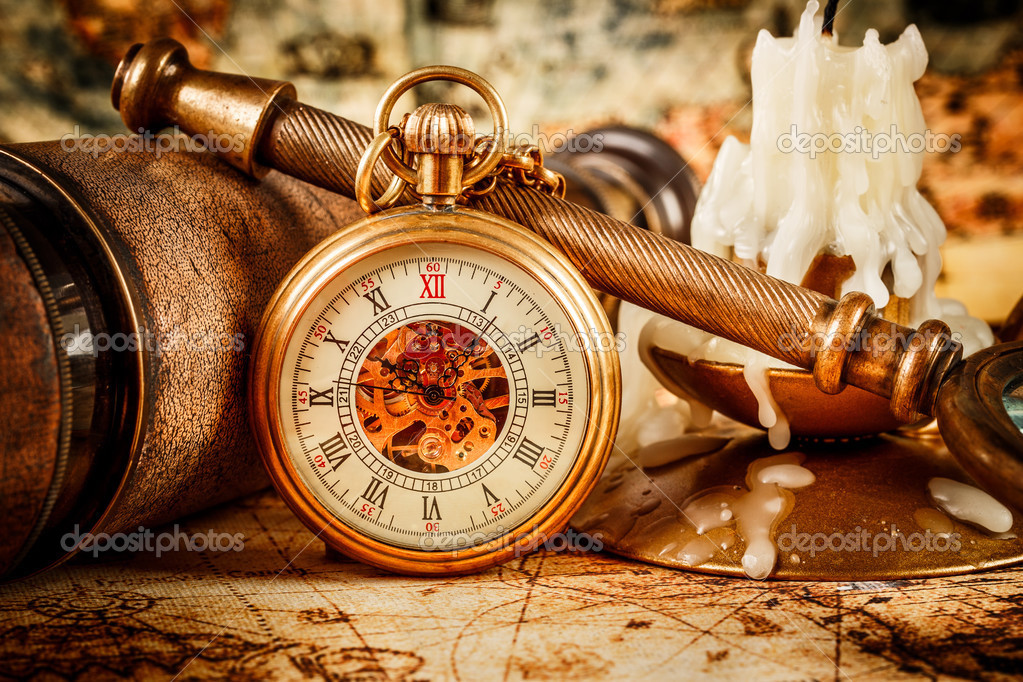 Antique Pocket Watch Wallpaper