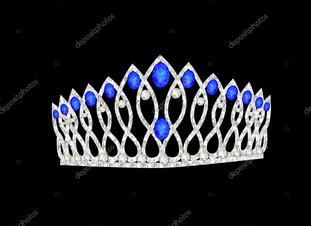 Tiara crown women Stock Vector by ©Yurkina 18675851