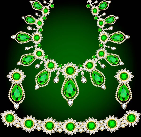 17,485,927 Emerald jewellery Vector Images | Depositphotos