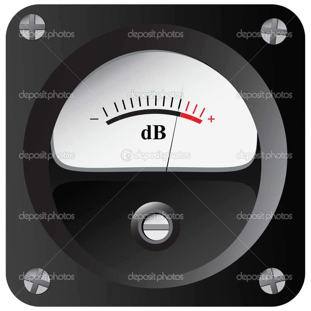Measurement of sound intensity Stock Vector Image by ©VIPDesignUSA ...