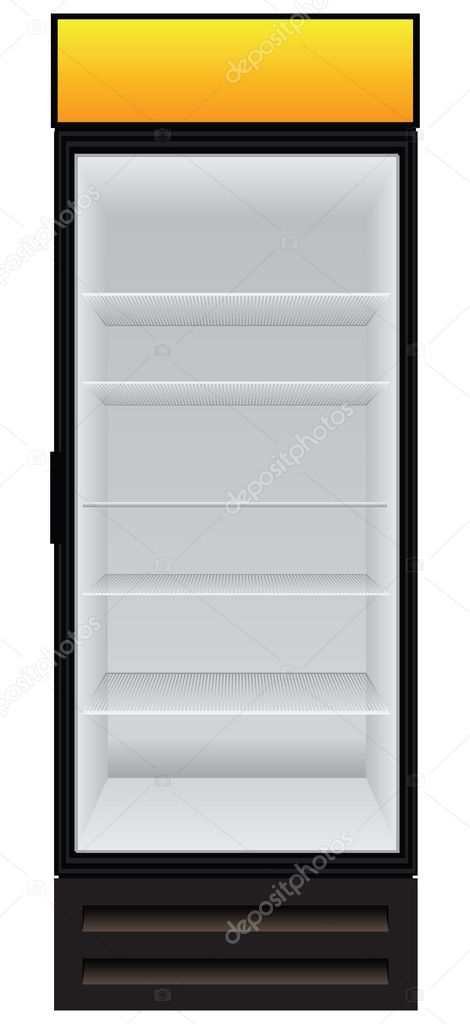 Commercial Refrigerator Stock Vector Image by ©VIPDesignUSA #19021405