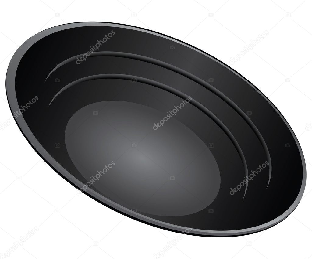 Gold Pan Plastic Stock Vector Image by ©VIPDesignUSA #24778911