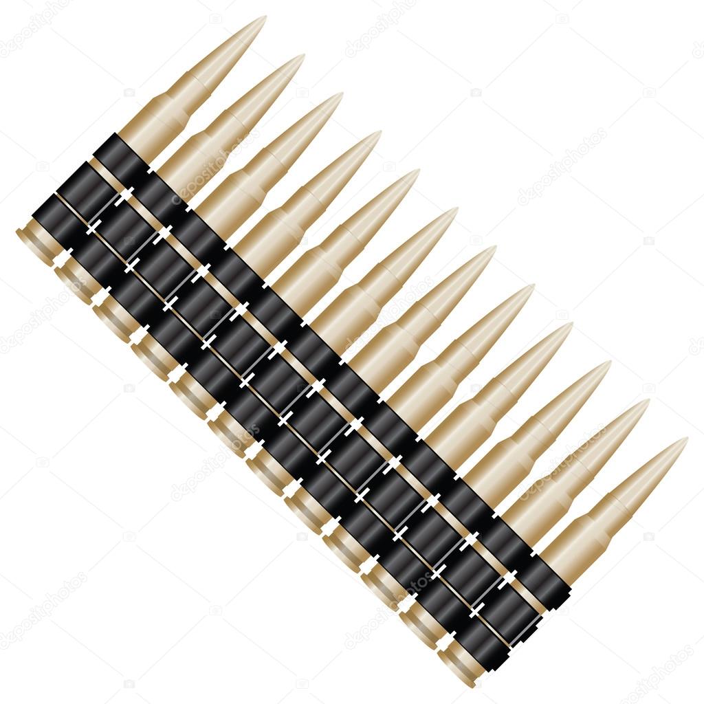 Machine-gun belt Stock Vector Image by ©VIPDesignUSA #27424793
