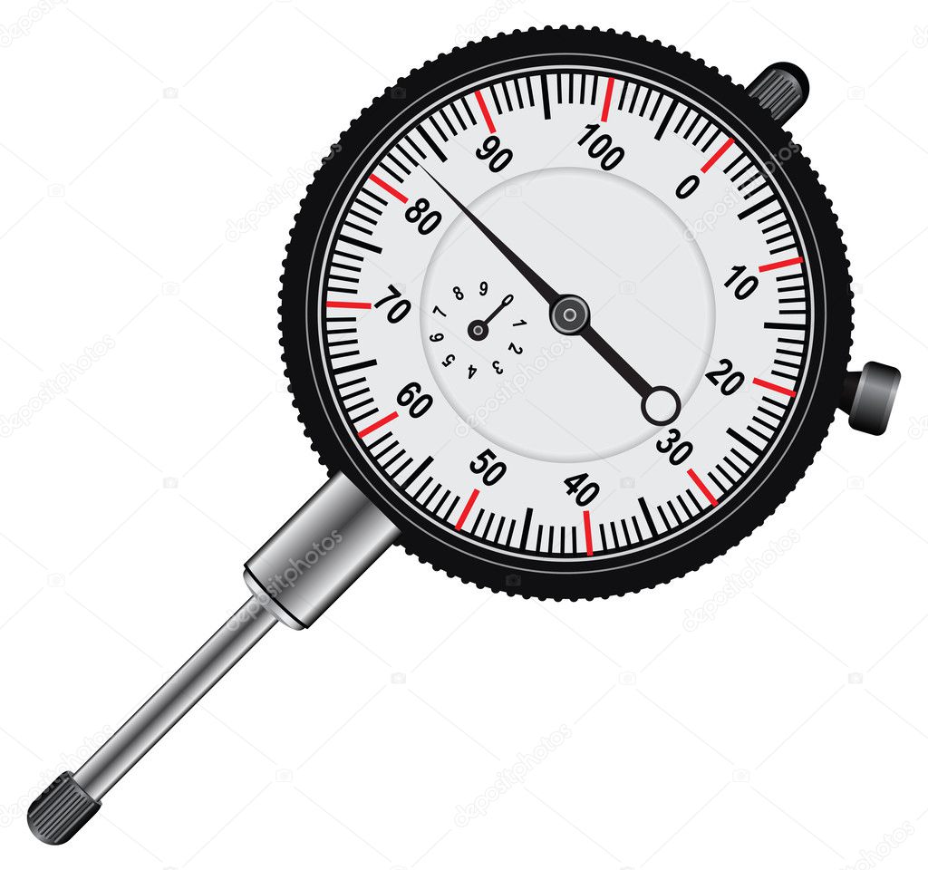 Dial indicator Stock Vector by ©VIPDesignUSA 33848271