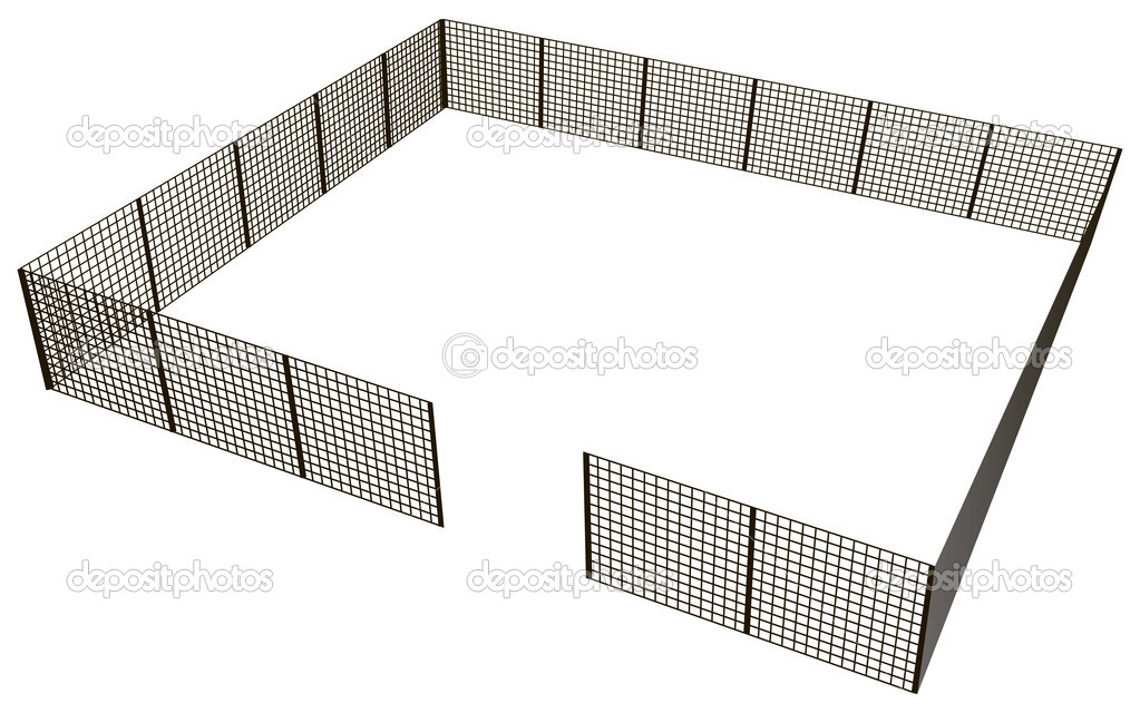 Open rectangular fence Stock Vector by ©VIPDesignUSA 51315587