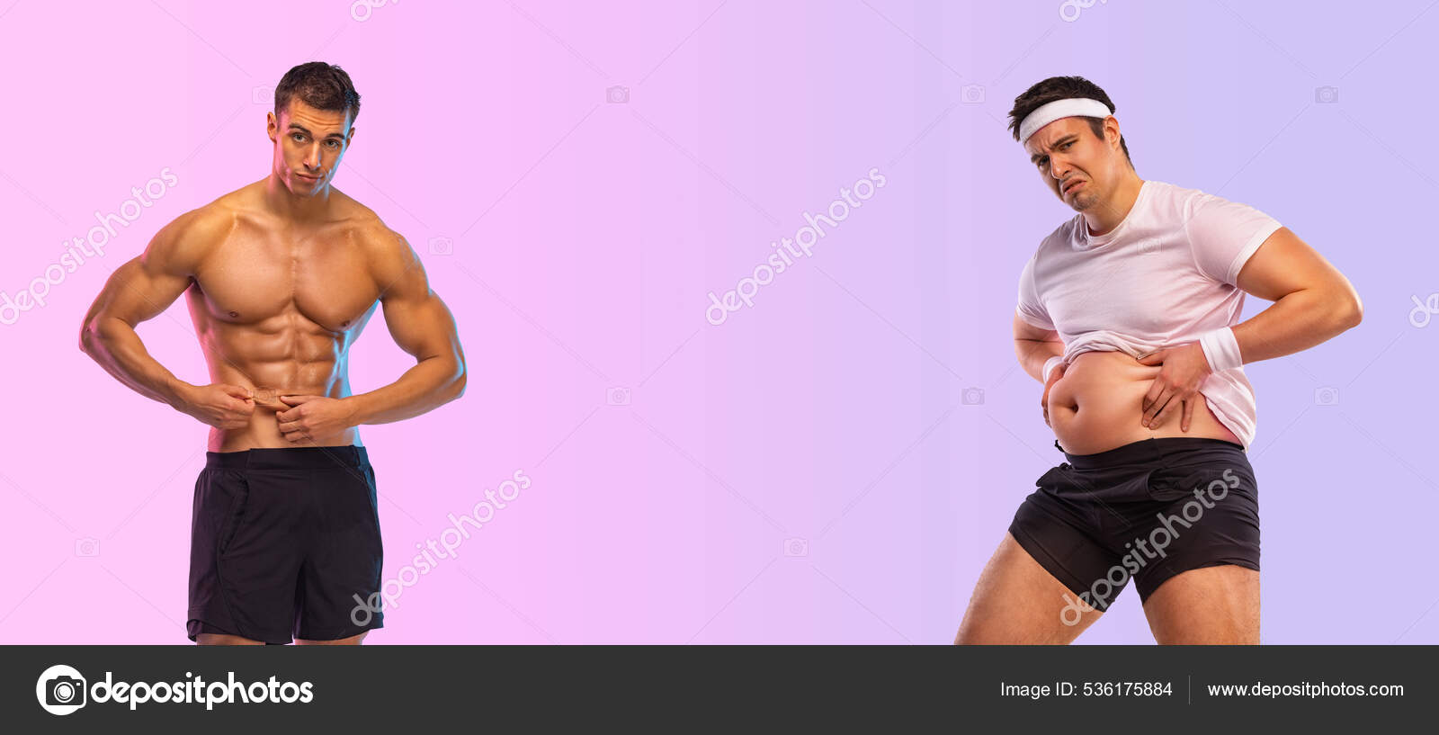 Awesome Before and After Weight Loss fitness Transformation. The man ...