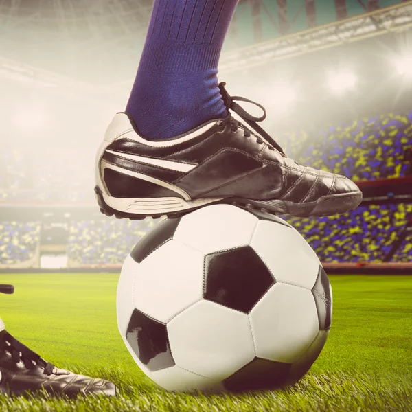 Legs of soccer player Stock Photo by ©sergeypeterman 5613237