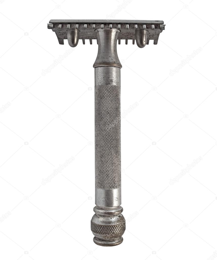 Vintage razor blade — Stock Photo © RedDaxLuma #38816775