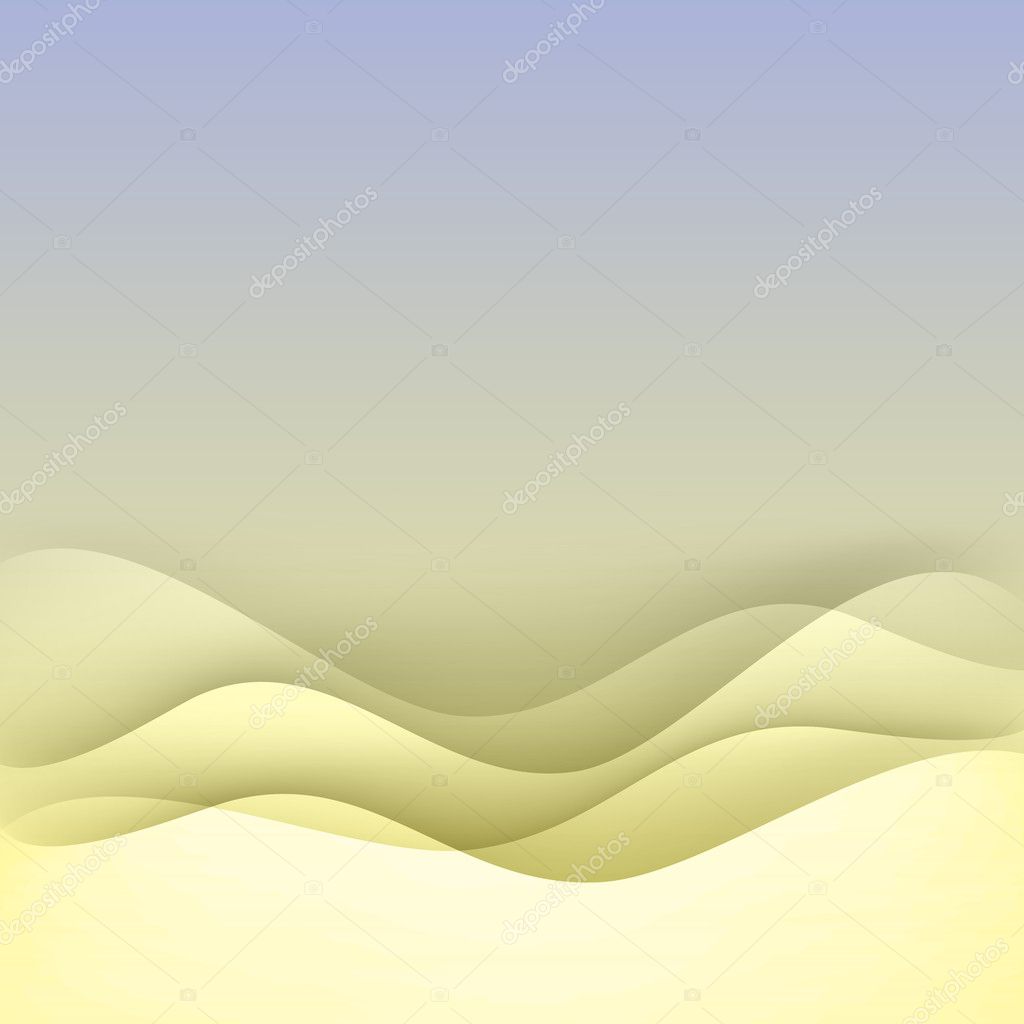 Soft wave abstract background. Stock Vector Image by ©Valenty #46727527