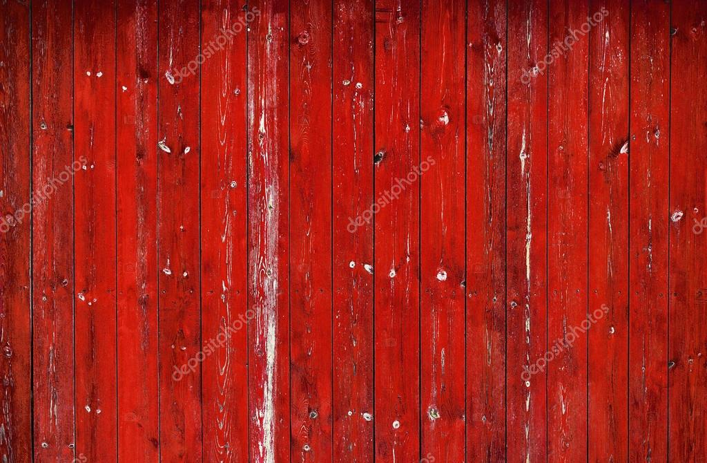 Red wooden wall — Stock Photo © avlntn #19436755