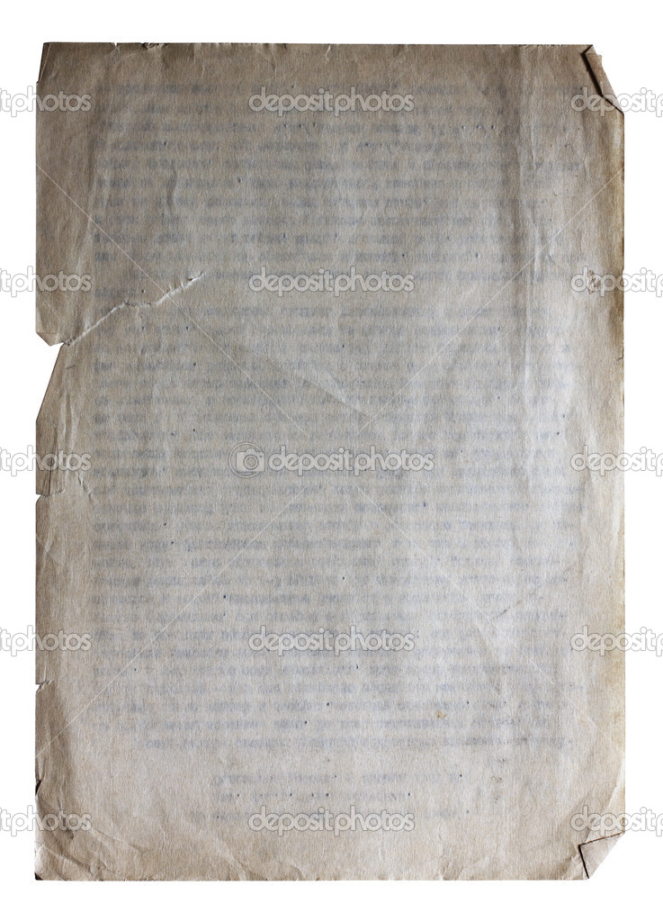 Old paper isolatedold Stock Photo by ©avlntn 42655115