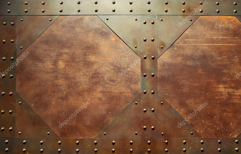 Textura de metal rojo — Foto de stock #24230001 © chaoss