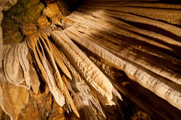 Cave stalactites and stalagmites formations limestone caves Stock Photo ...