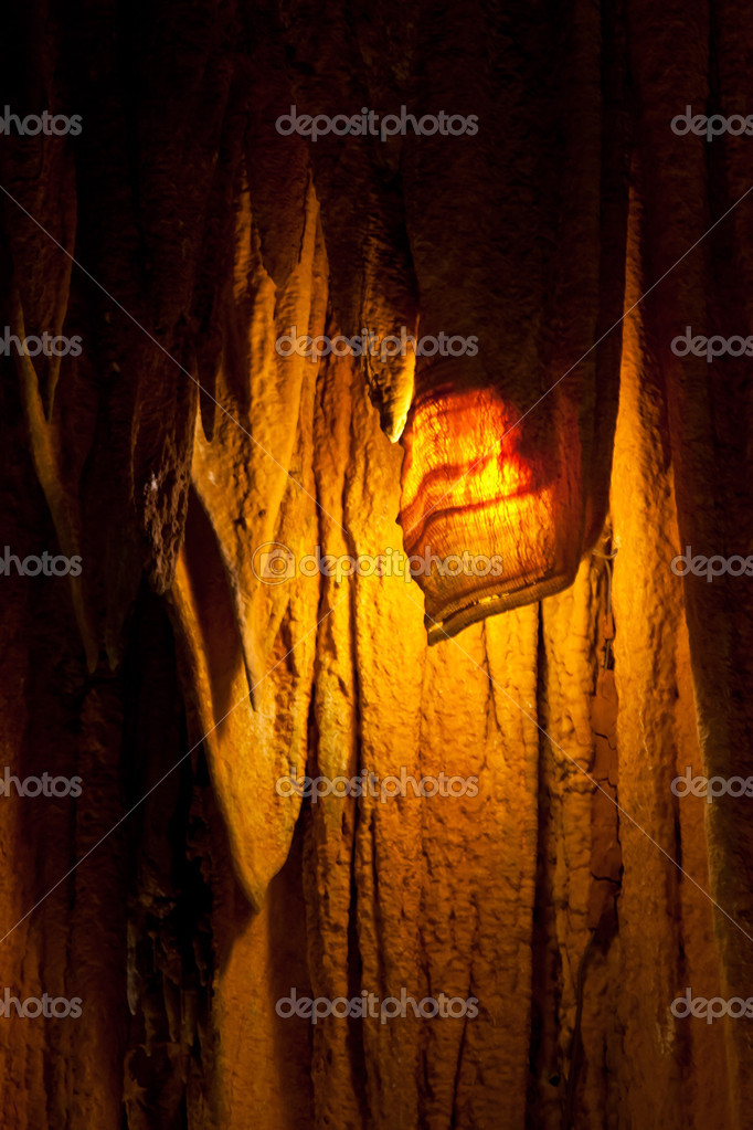 Cave stalactites and stalagmites formations limestone caves Stock Photo ...