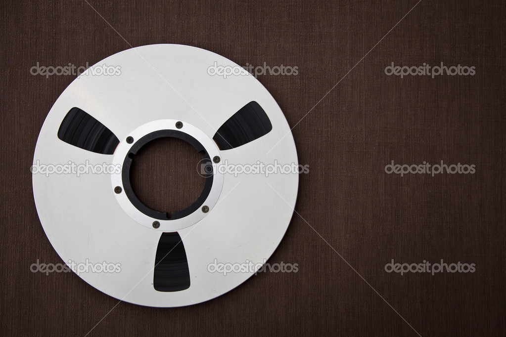 Professional audio metal reel Stock Photo by ©vittore 27282999