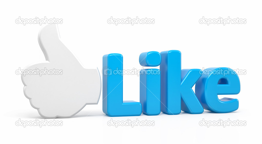 3d like symbol on white baclground Stock Photo by ©blotty 25105527