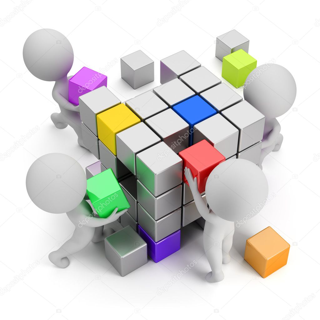 3d small - concept of creating — Stock Photo © AnatolyM #27256641