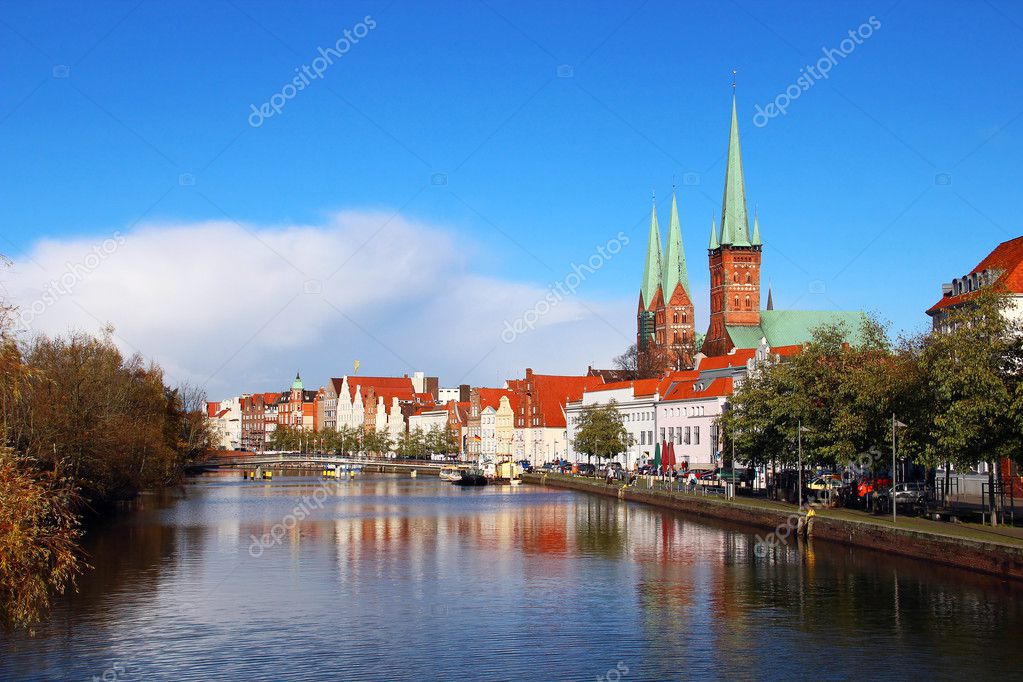 Lubeck old town, Germany — Stock Photo © karnizz #37916325