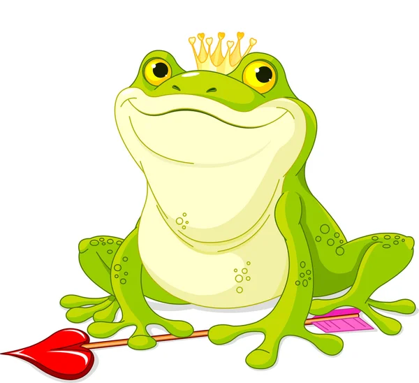 Cute Frog Prince Clipart
