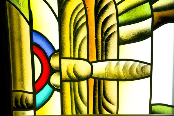 Abstract stained glass windows | Abstract stained glass window — Stock ...