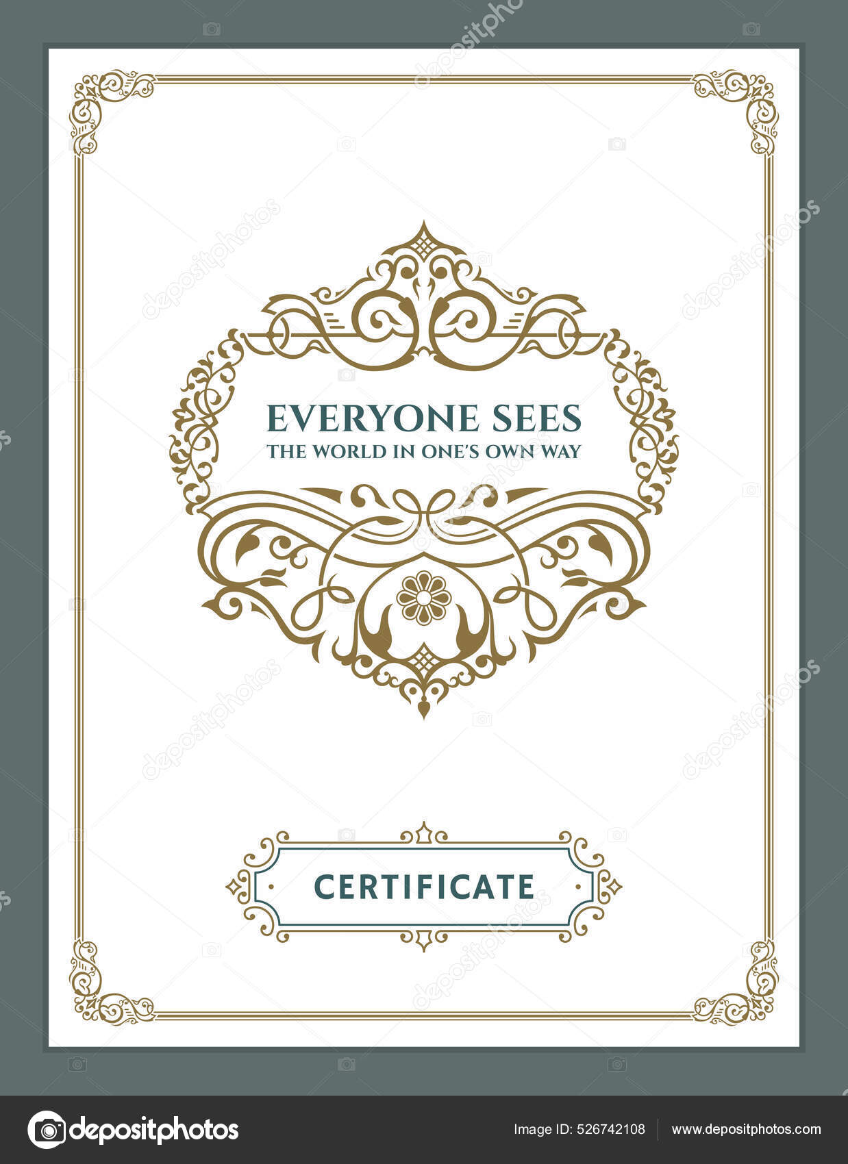 Plantilla de cubierta de menú de restaurante o cafetería vintage. Marco ...