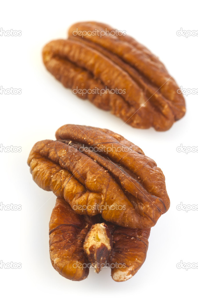 Three Pecan Nuts Stock Photo by ©nanka-photo 30760051