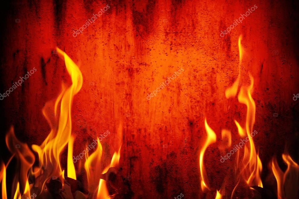Grunge fire wall background Stock Photo by ©WebStudio24h 21734689