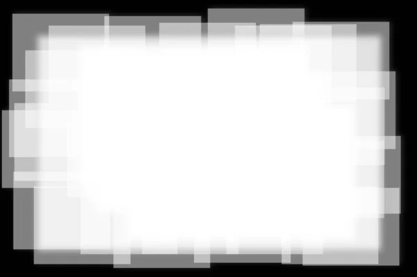 Computer designed vintage scratched grunge border overlays on isolated ...