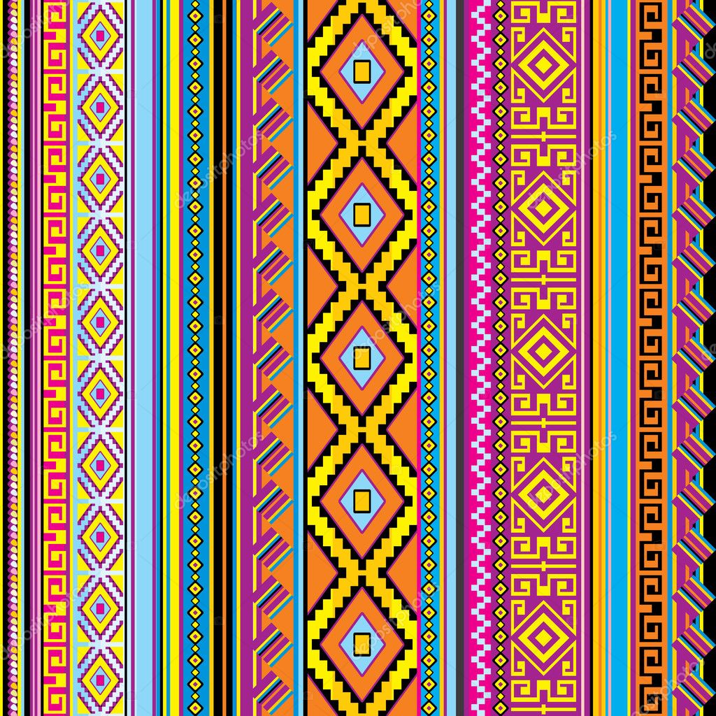 Mexican Design Patterns Vector