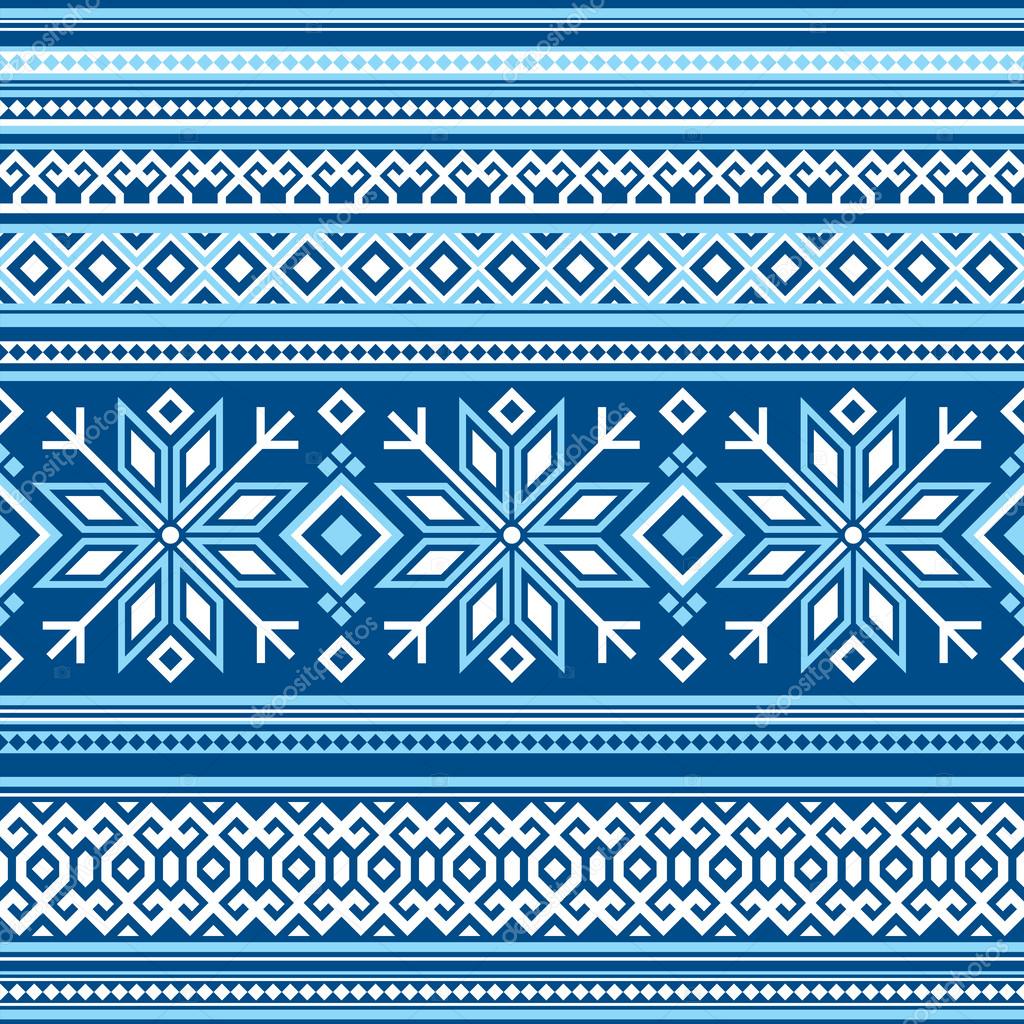 Scandinavian pattern seamless Stock Vector by ©print2d 40066199