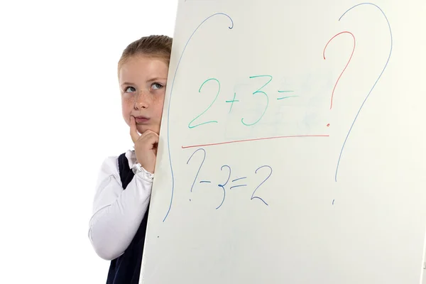 Child thinking math Stock Photos, Royalty Free Child thinking math ...