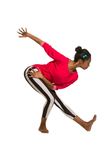 Young girl training martial arts — Stock Photo © VadimPP #2388867