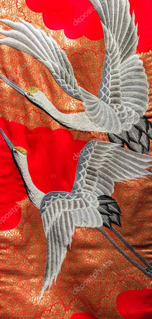 Japanese silk style background Stock Photo by ©fotoall 39169639