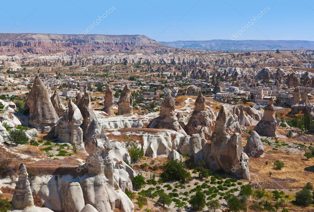 Cave city in Cappadocia Turkey Stock Photo by ©Violin 31095905