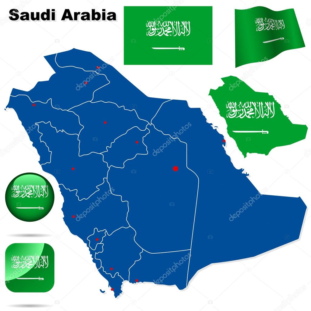 Saudi Arabia vector set. Stock Vector Image by ©tuulijumala #18904763