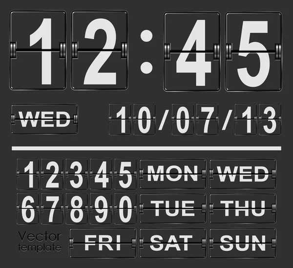 21,255,447 Flip clock Vector Images | Depositphotos