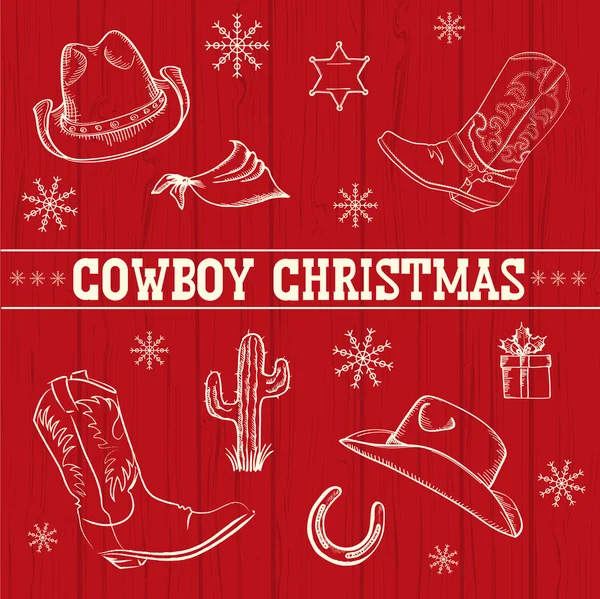 100,000 Cowboy christmas background Vector Images | Depositphotos