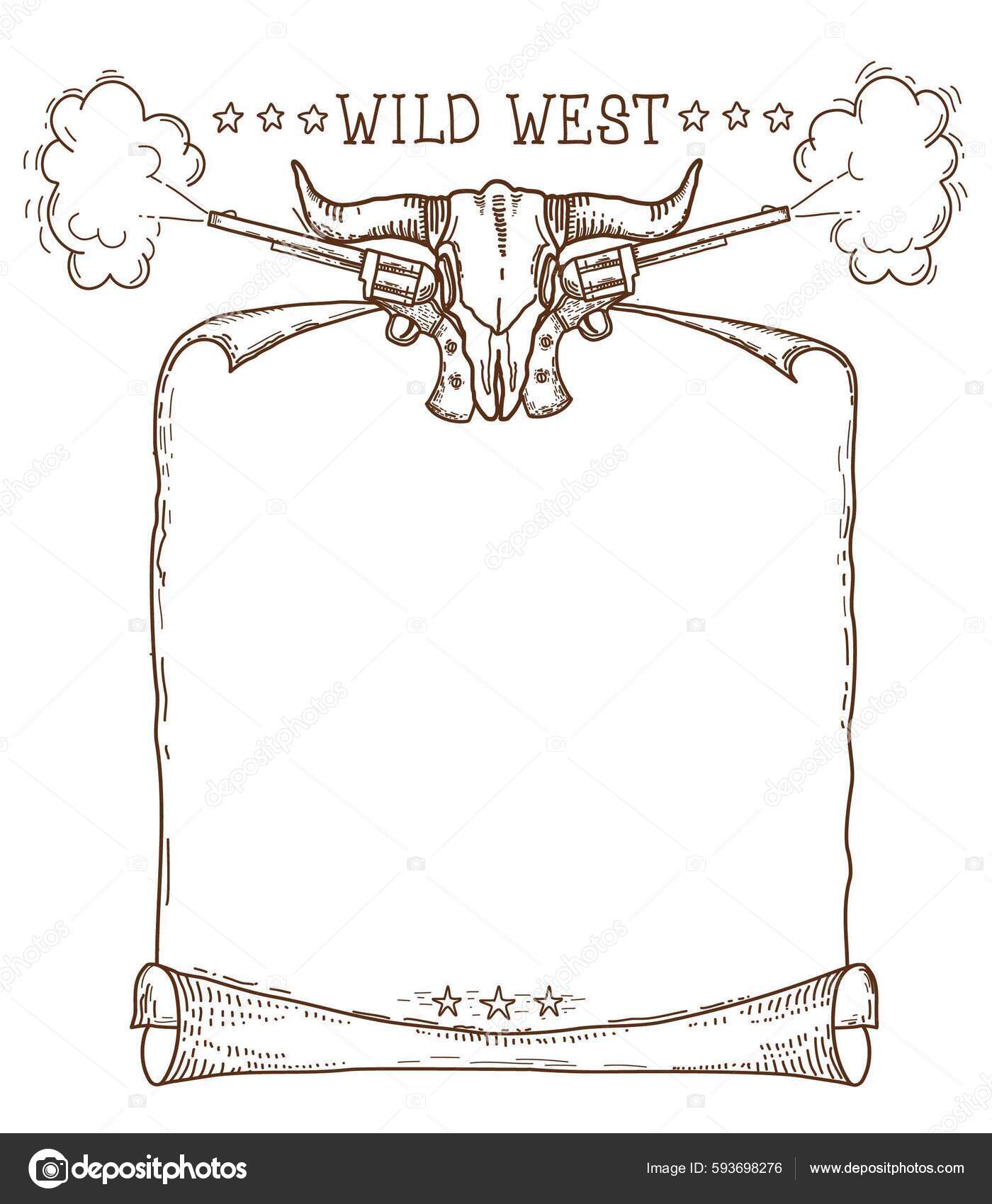 Western Paper Background