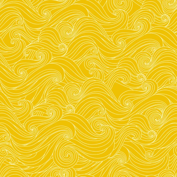 Yellow Swirls Background